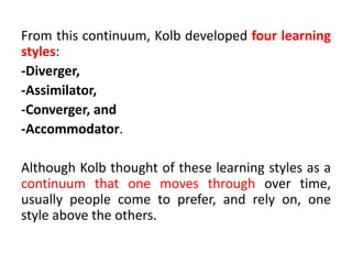 Learning process- Theories, Principles and Characteristics (Lecture-1 ...