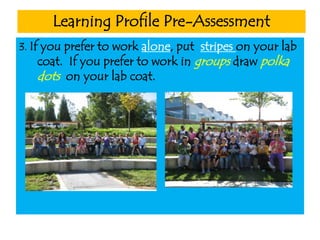 Learning profile pre assessment | PPTX