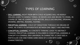 Learning (psychology) | PPT