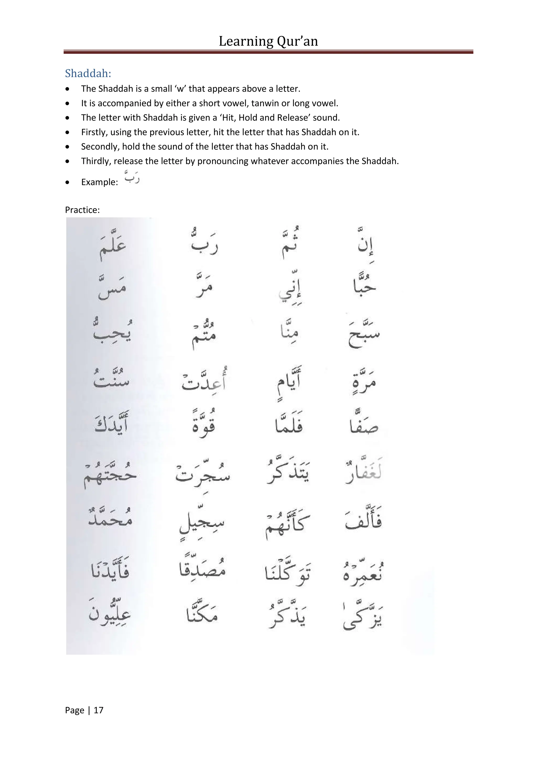 Learning Al-Quran for Beginners - Arabic.pdf