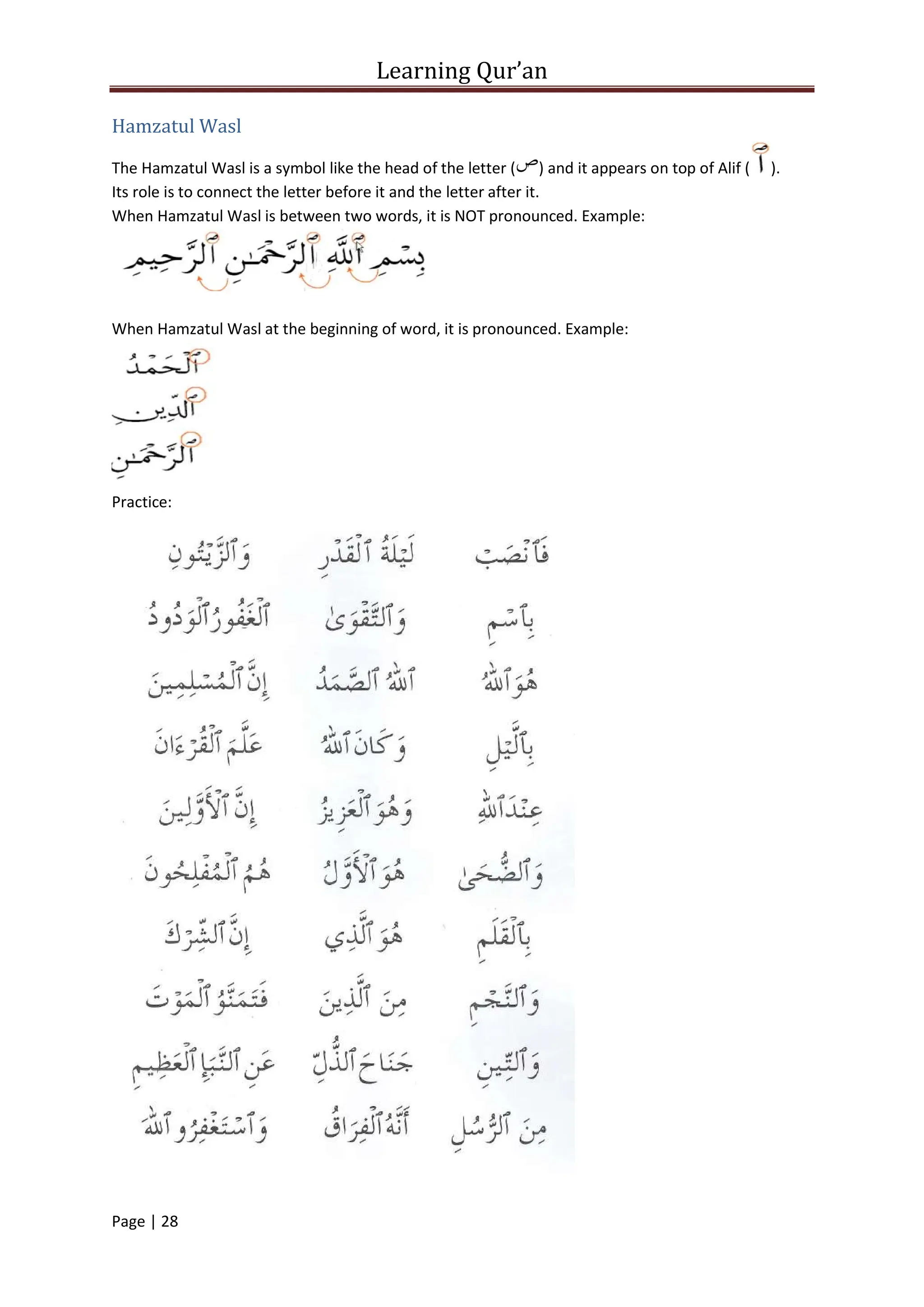 Learning Al-Quran for Beginners - Arabic.pdf
