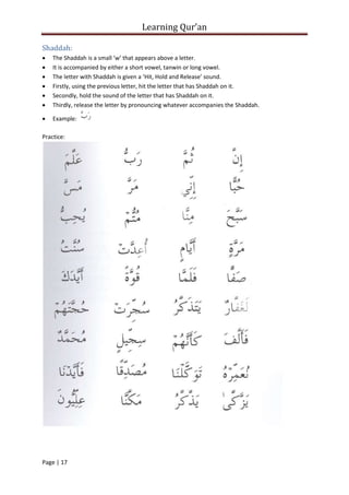 Learning Al-Quran for Beginners - Arabic.pdf