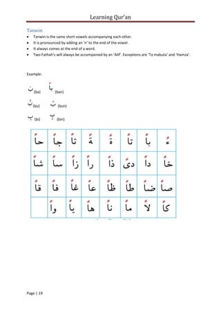 Learning Al-Quran for Beginners - Arabic.pdf