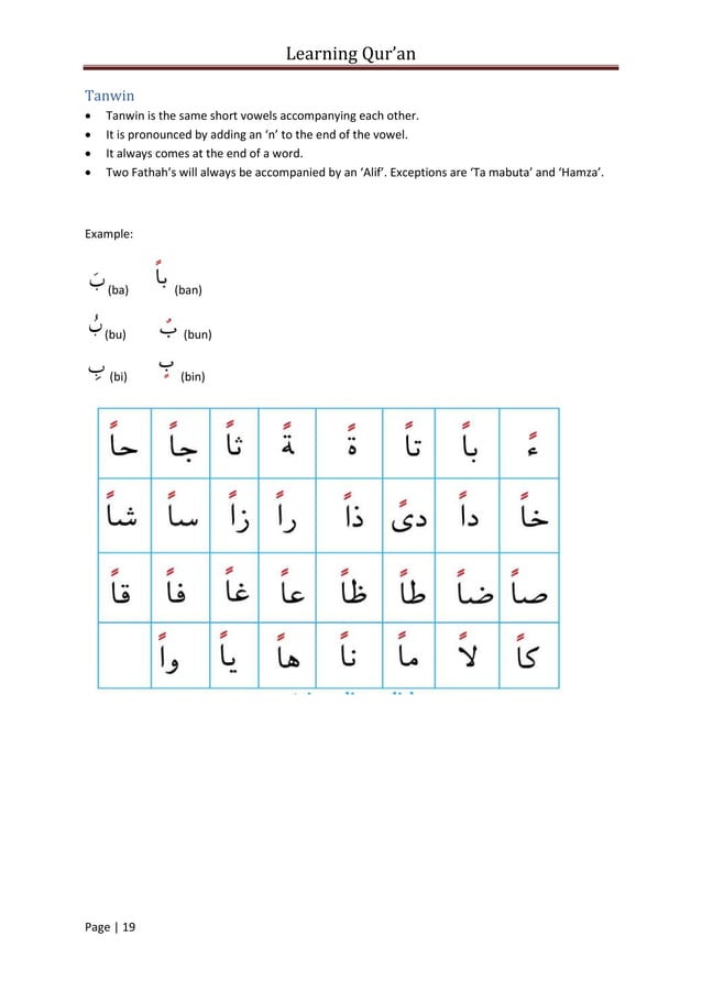 Learning Al-Quran for Beginners - Arabic.pdf | Islam | Religion ...