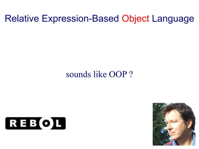 What we can learn from Rebol? | PPT