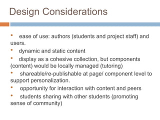 Learning Resource Design | PPT