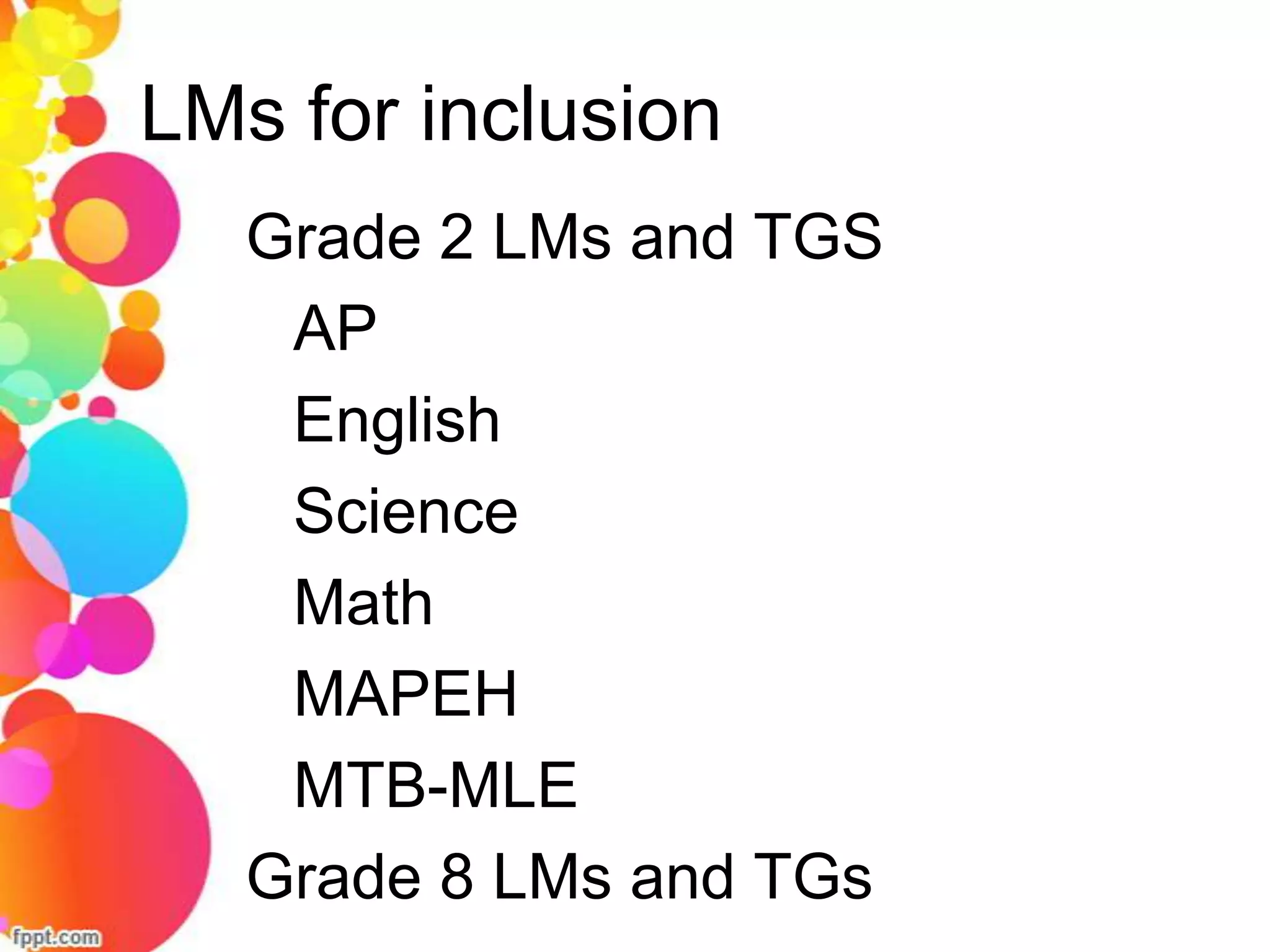 Learning resource development system | PPTX