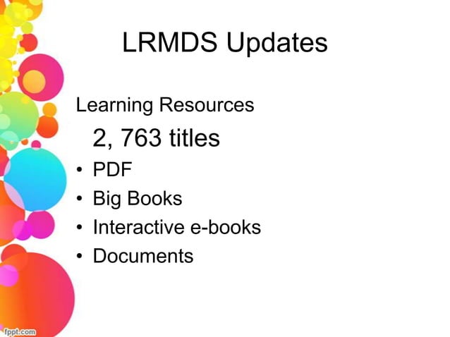 Learning resource development system | PPTX | Science