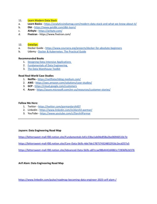 Data_Engineering_Learning_Roadmap.pdf | Cloud Computing | Internet