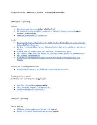 Data_Engineering_Learning_Roadmap.pdf | Cloud Computing | Internet