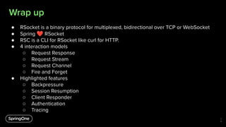 Learning RSocket Using RSC | PDF | Computer Networking | Computing