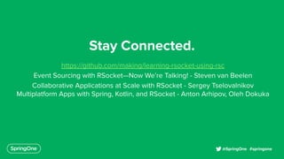 Learning RSocket Using RSC | PDF | Computer Networking | Computing