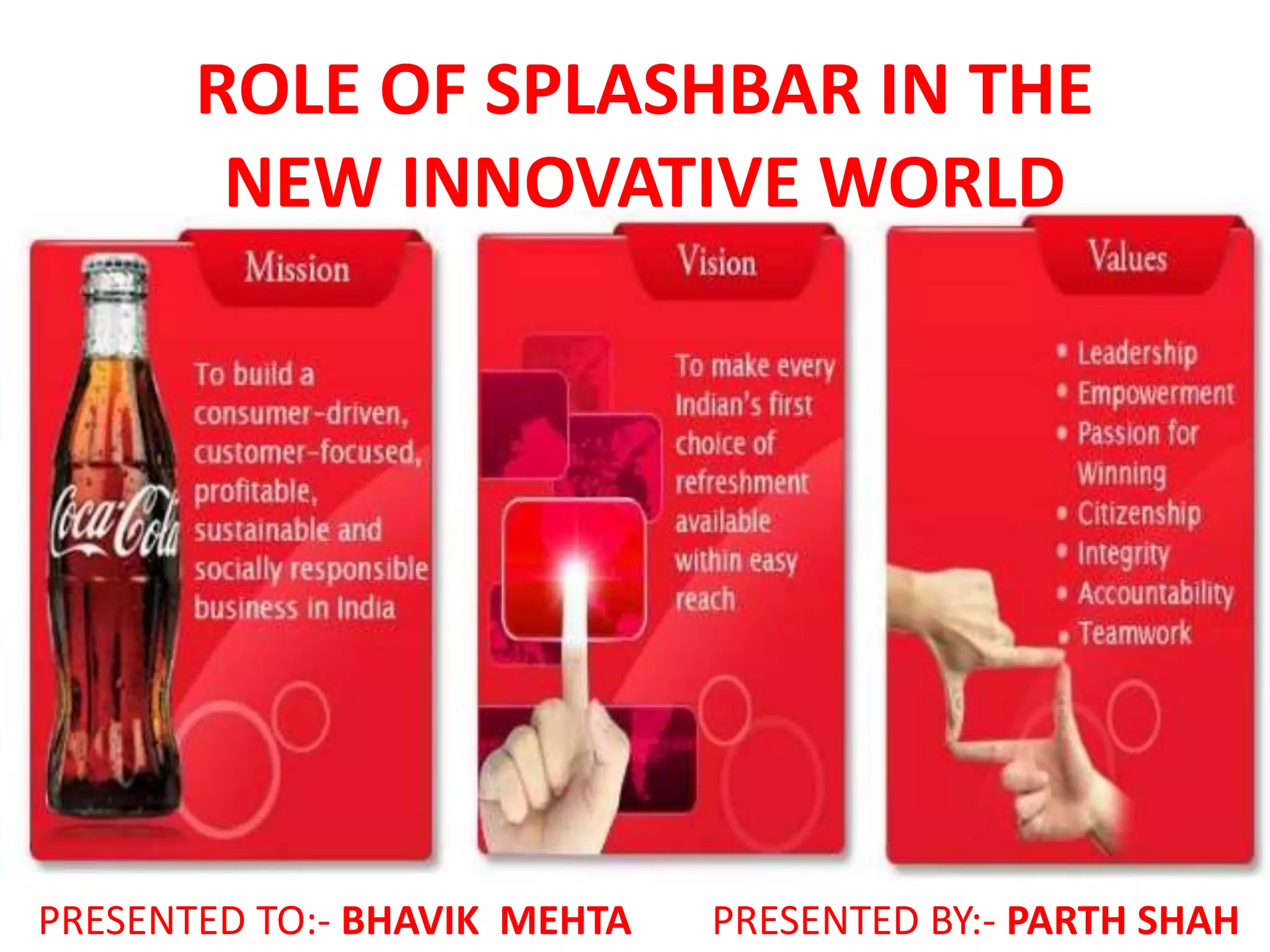 coca cola sip learning | PPTX