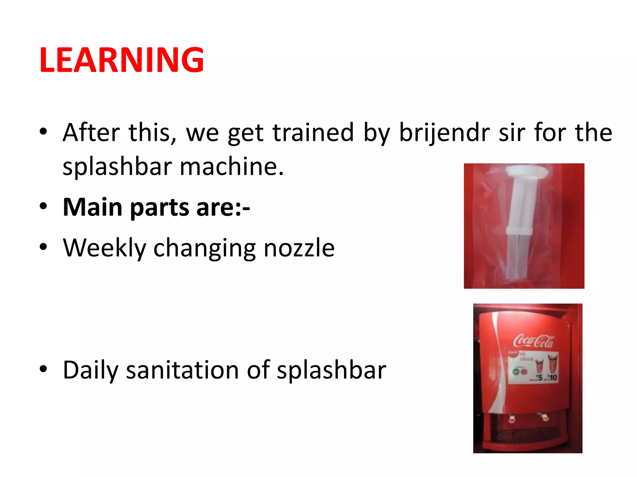 coca cola sip learning | PPTX