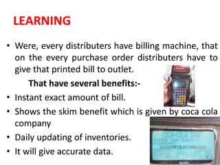 coca cola sip learning | PPTX