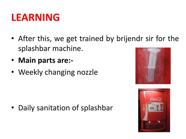 coca cola sip learning | PPTX