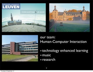 Learning Analytics & Learnscapes. | PPT