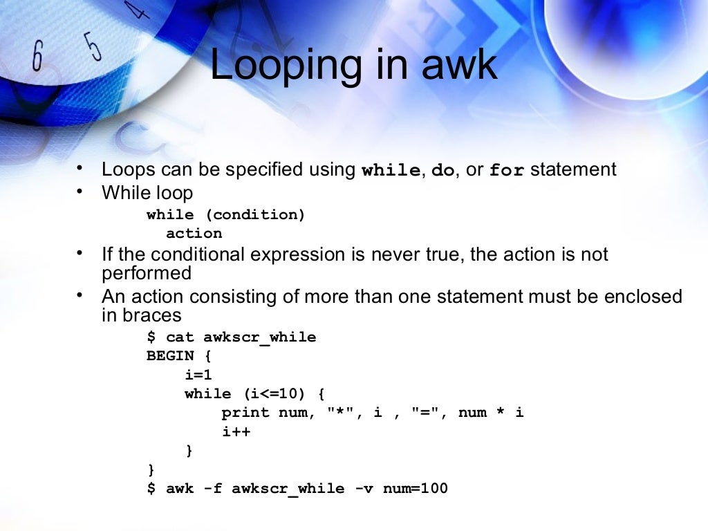 Learning sed and awk