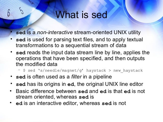 Learning Sed And Awk