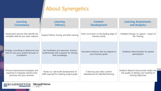 Synergetics-India Learning service | PPTX