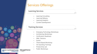 Synergetics-India Learning service | PPTX