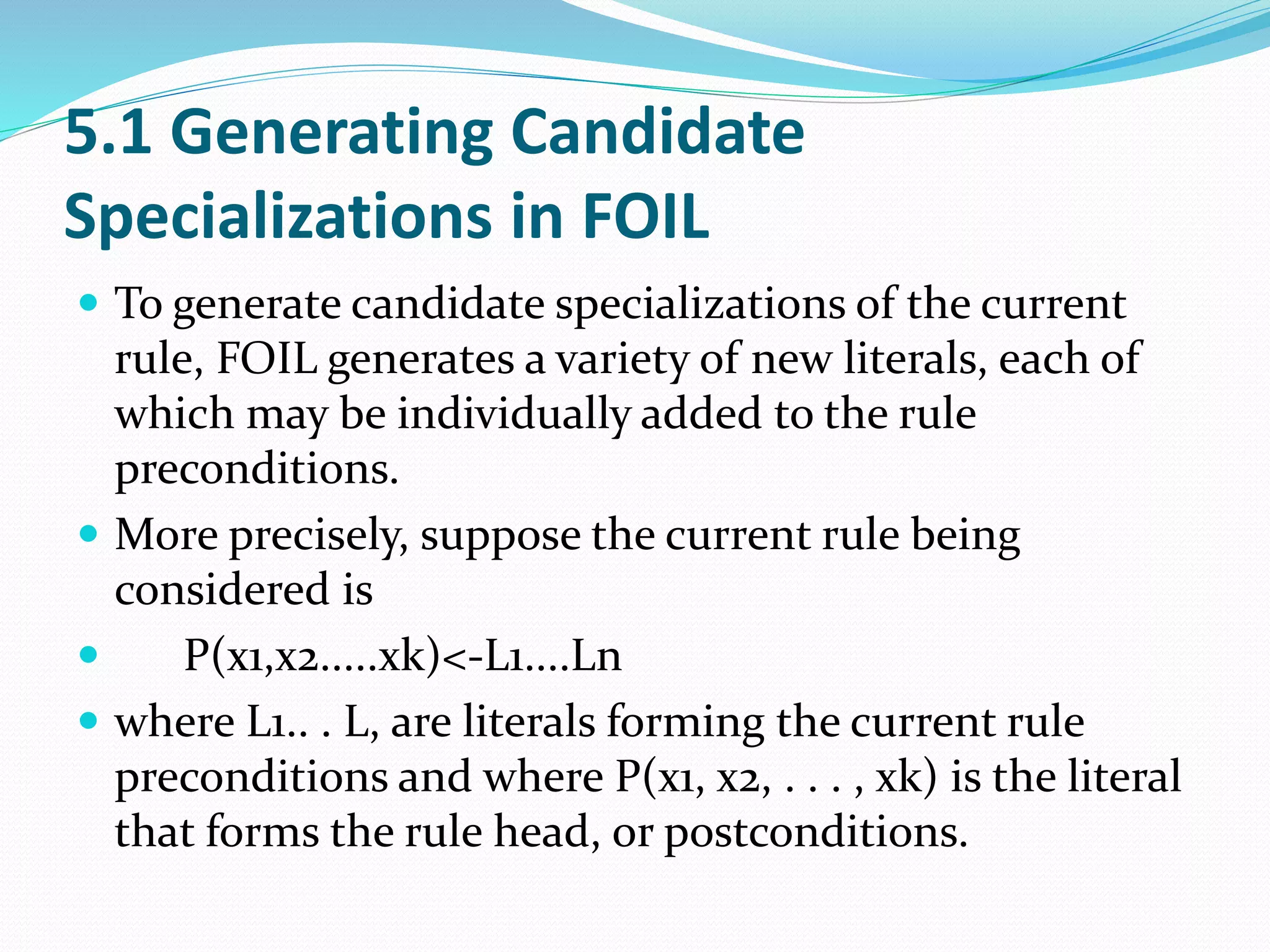 Learning set of rules | PPTX