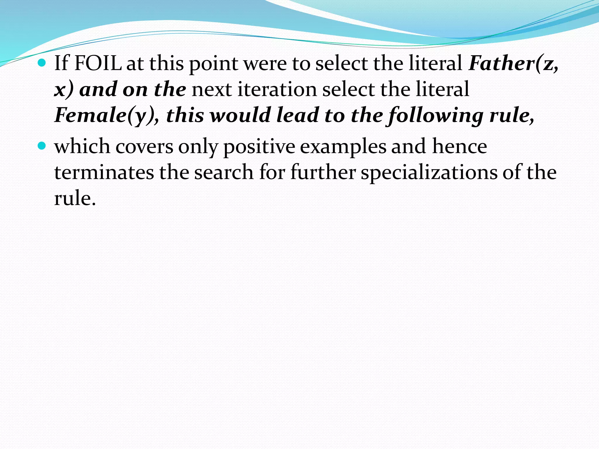 Learning set of rules | PPTX