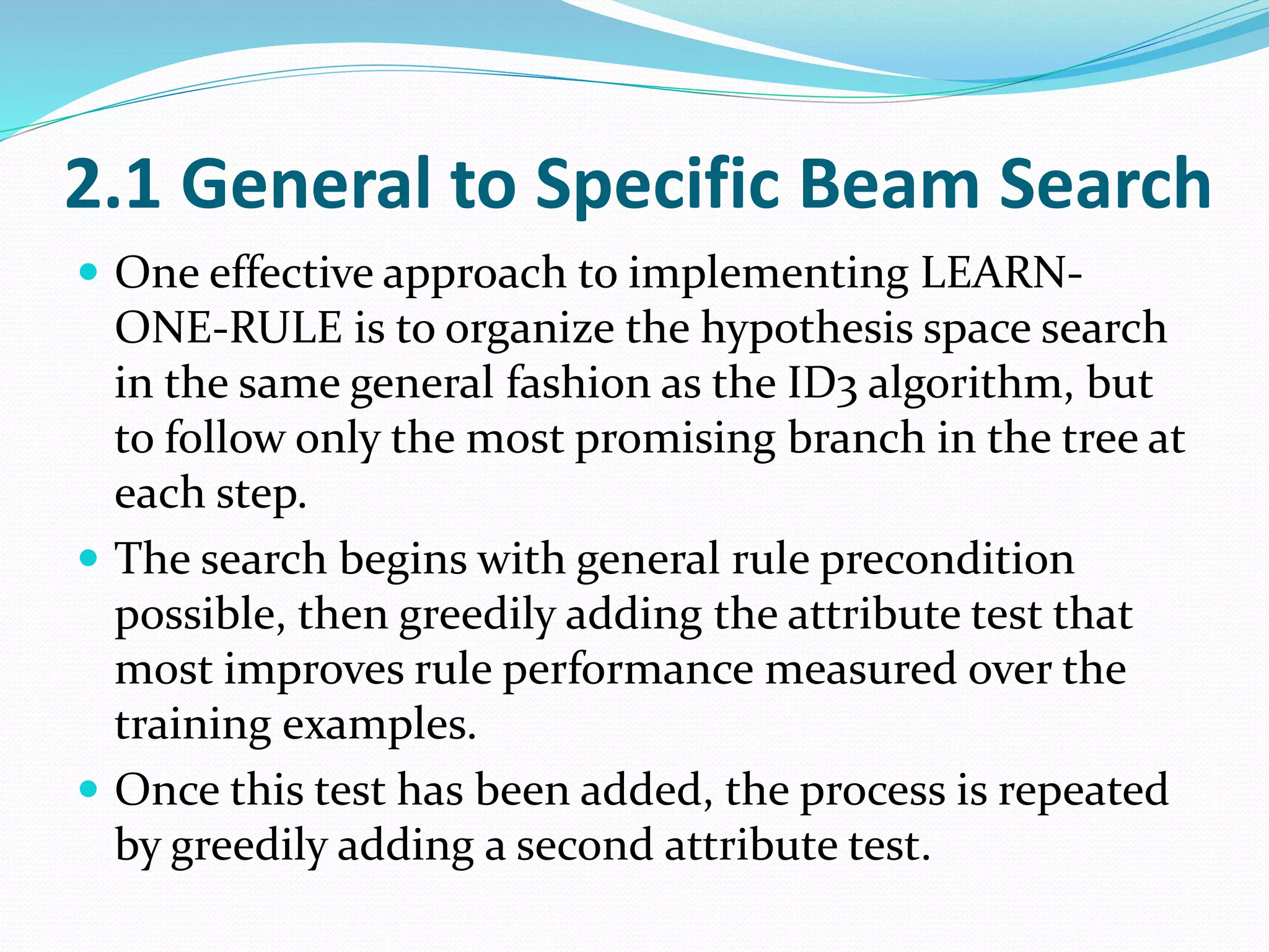 Learning set of rules | PPTX