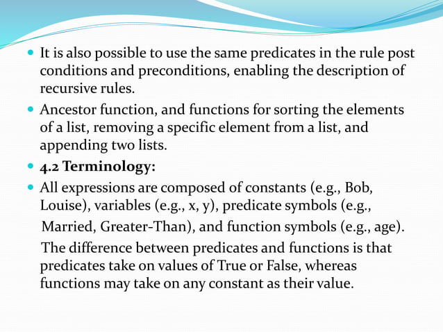 Learning set of rules | PPTX | Programming Languages | Computing