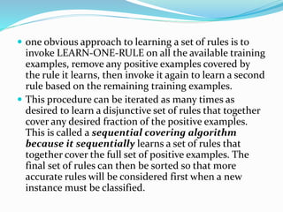 Learning set of rules | PPTX