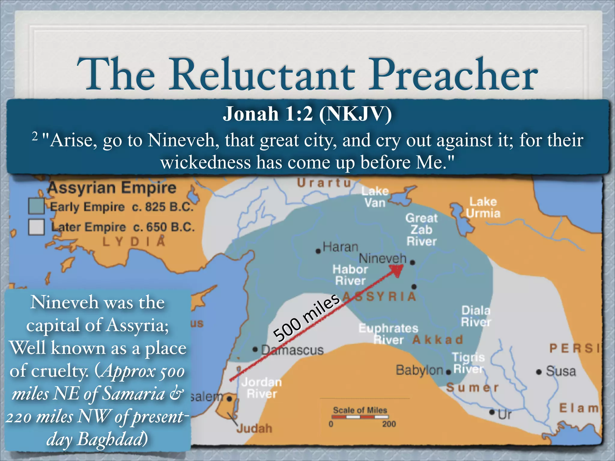 Jonah, The Reluctant Preacher | PDF