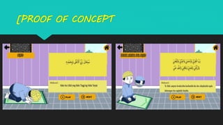 Learning solat using mobile application | PPT