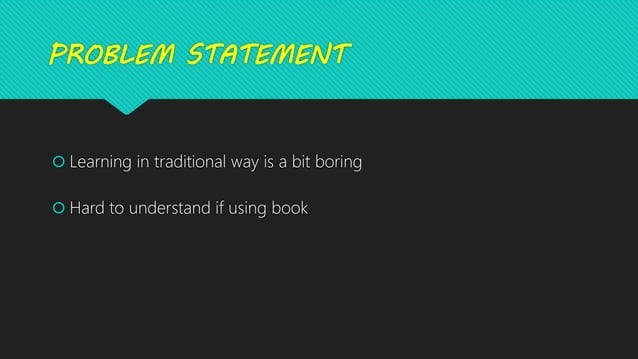 Learning solat using mobile application | PPT