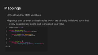 Learning Solidity | PPTX | Programming Languages | Computing