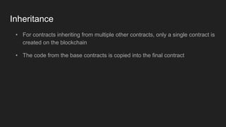 Learning Solidity | PPTX