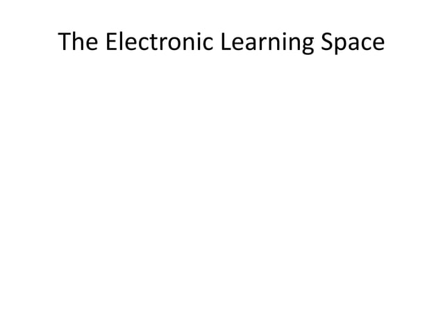 Learning spaces | PPT