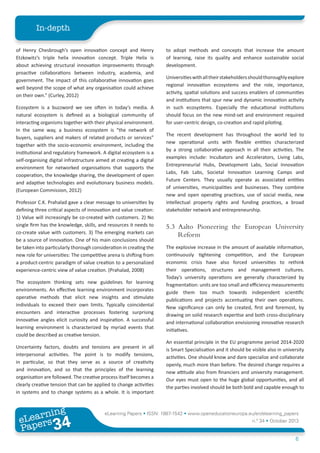 Learning spaces as accelerators of innovation ecosystem development ...