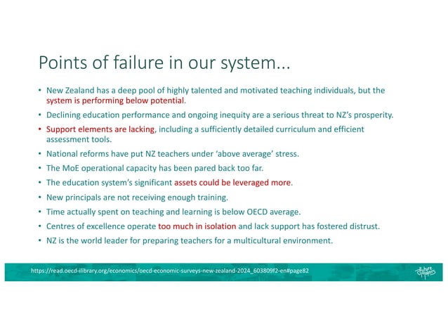 Educational transformation is about System, not structures | PPT