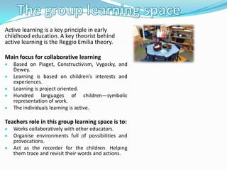 Learning spaces presentation | PPT