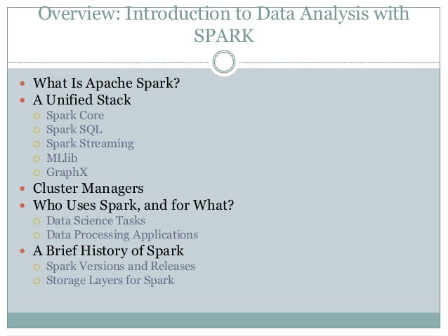 Learning spark ch01 - Introduction to Data Analysis with Spark