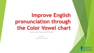 Learning spoken english with color vowel chart | PPTX