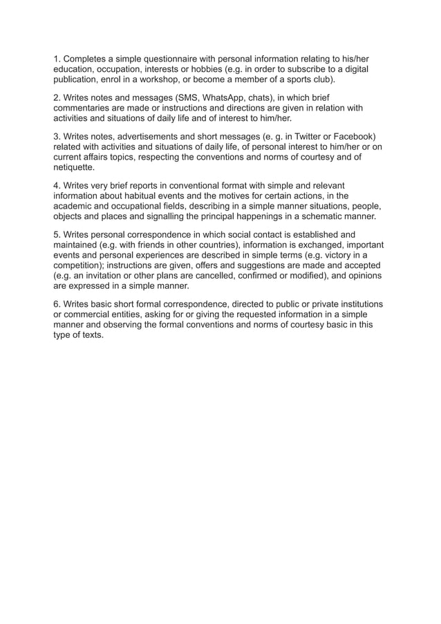 Learning standards | PDF