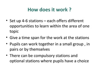 Learning stations | PPT