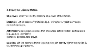 LearningStationsandrubricstoevaluateit.pptx