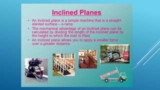 Simple Machines and Useful Benefits to the People | PPTX