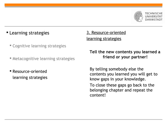 Learning strategies | PPT