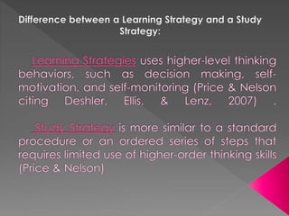 Learning strategies | PPT