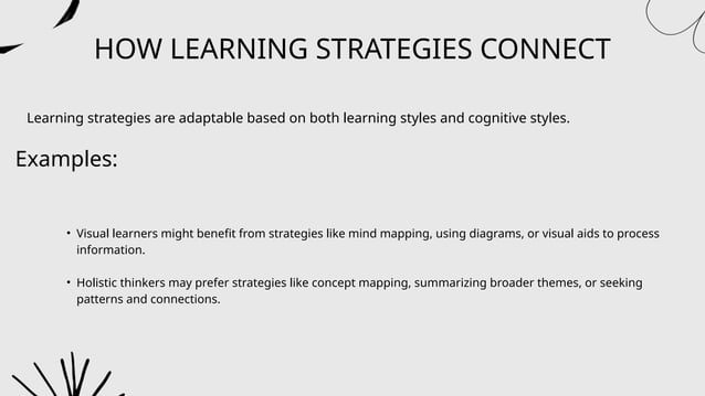 Learning Strategies Cognitive Styles Pptx