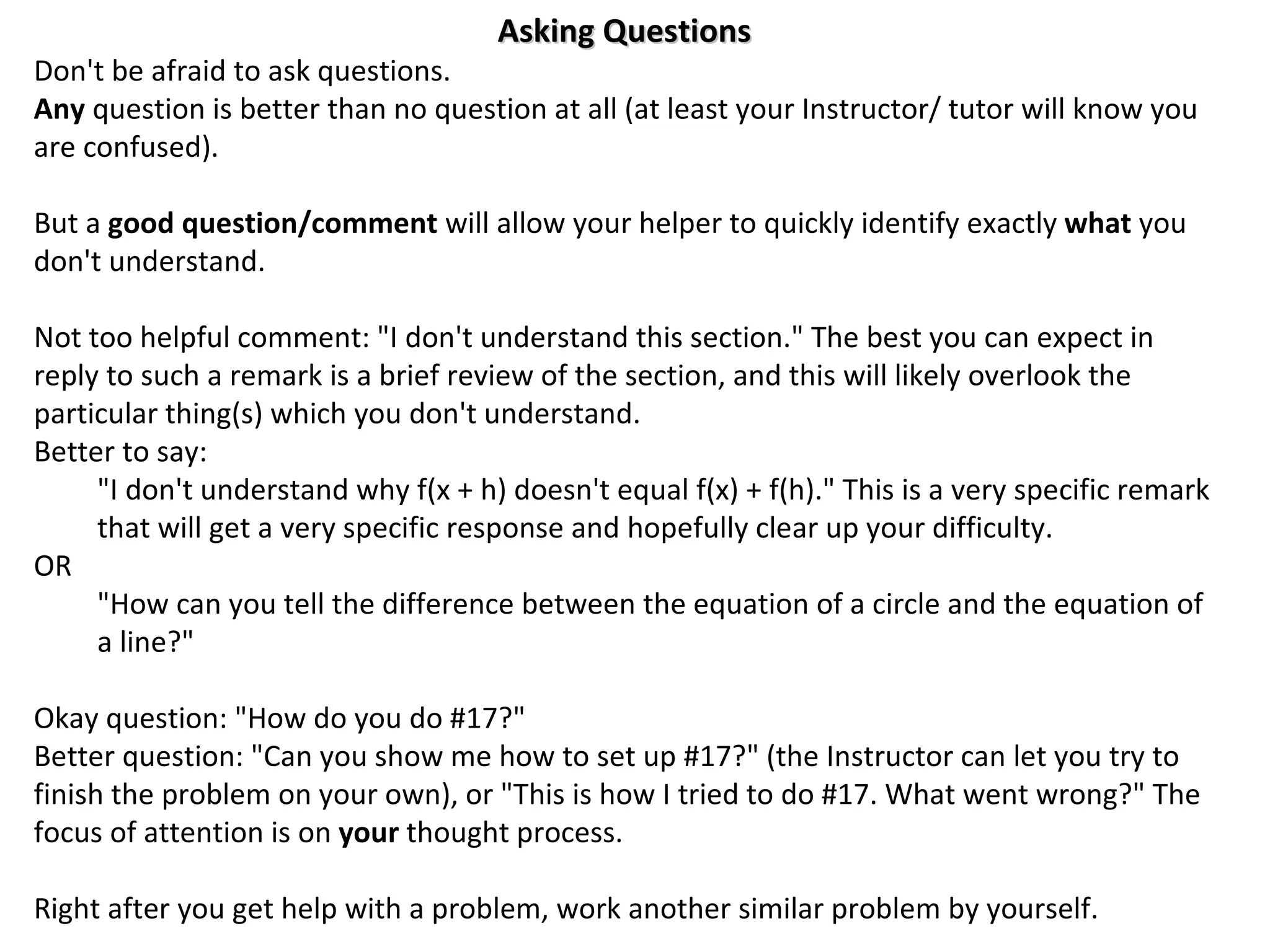 Learning strategies for math and science | PPT