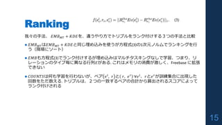 Learning structured embeddings of knowledge bases 文献講読 | PPTX